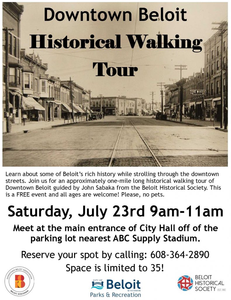 Downtown Beloit Historical Walking Tour - Downtown Beloit Association
